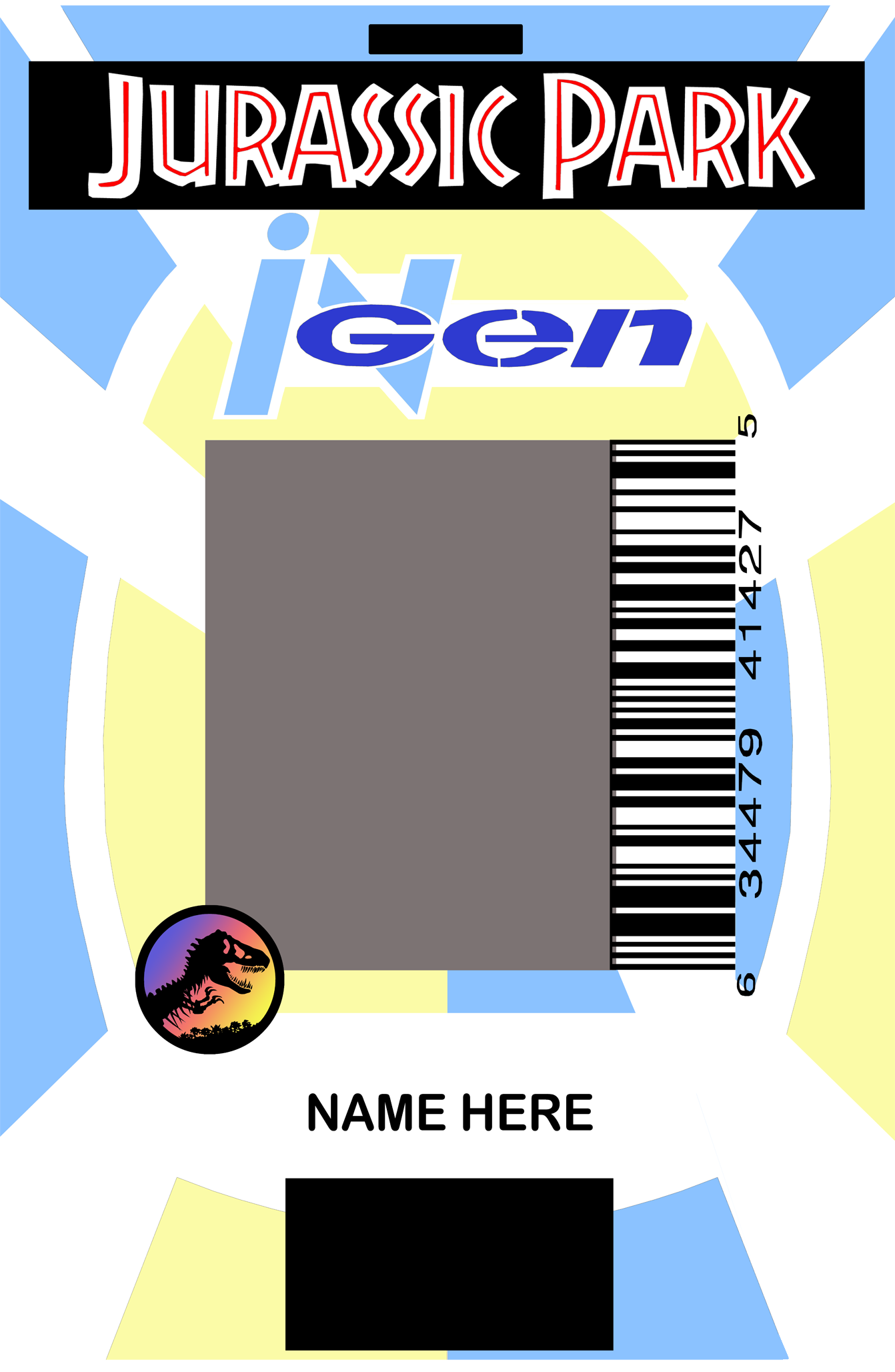 InGen JP Employee Badge Jurassic Park Jeep Forum